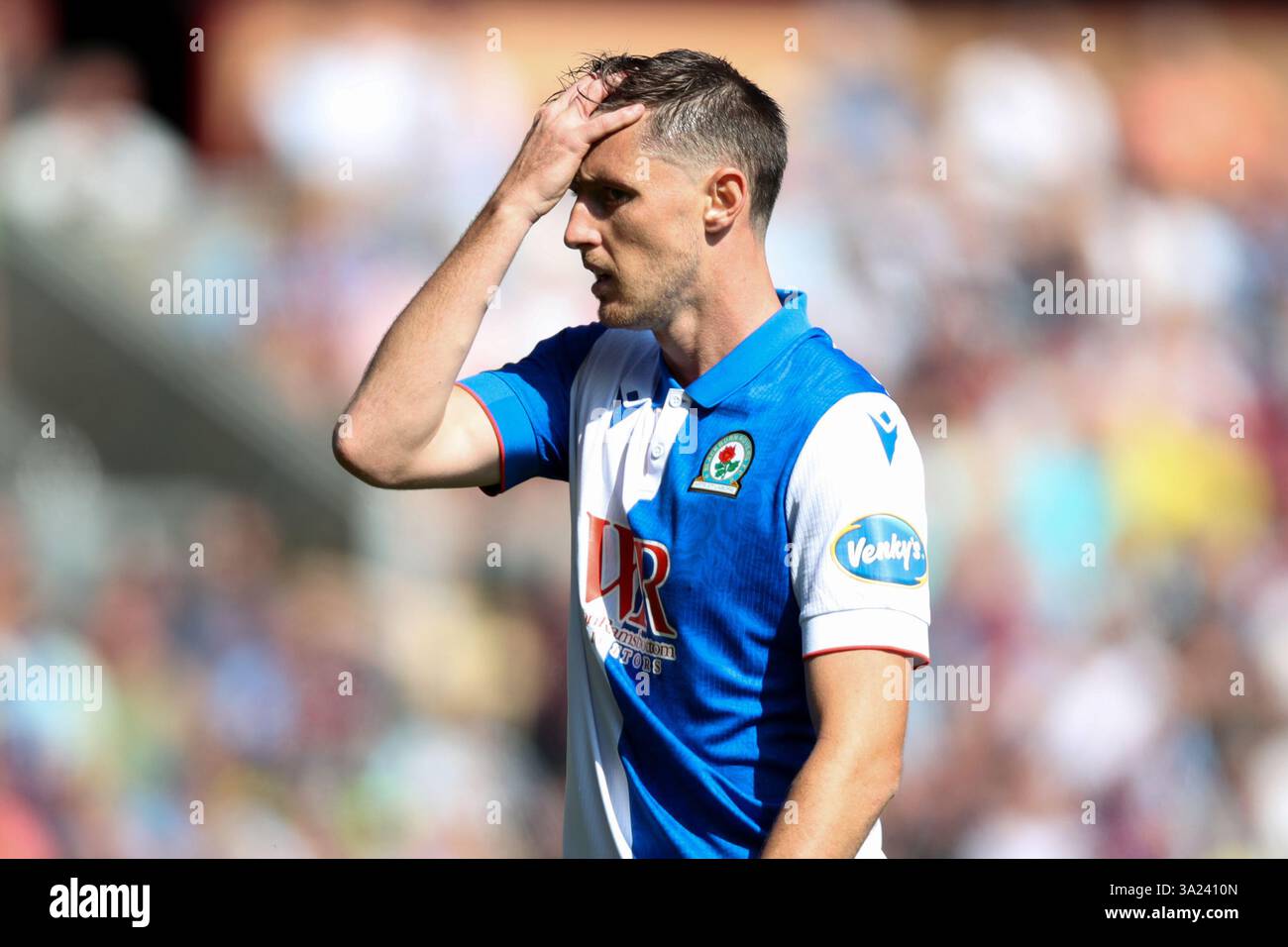 Blackburn Rovers' Dominic Hyam reacts during the Sky Bet Championship ...