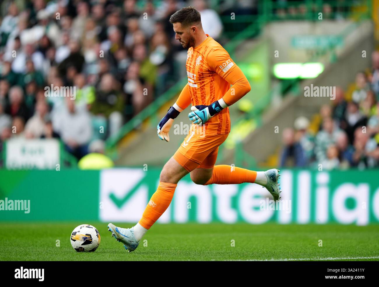 Rangers goalkeeper Jack Butland during the William Hill Premiership ...
