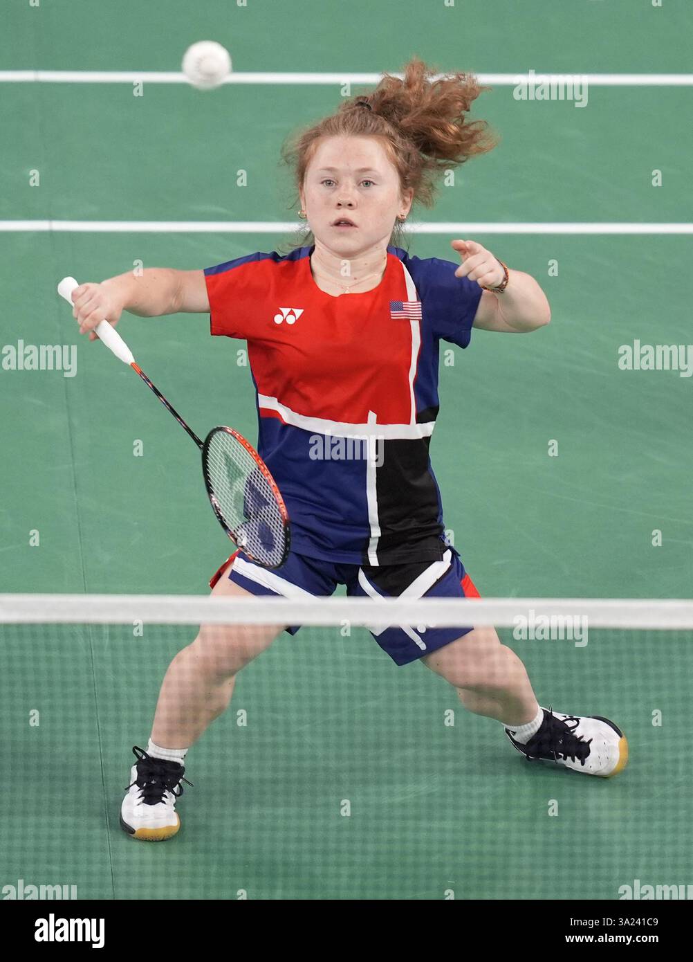 USA's Jayci Simon in action during the Mixed Doubles SH6 Gold Medal ...