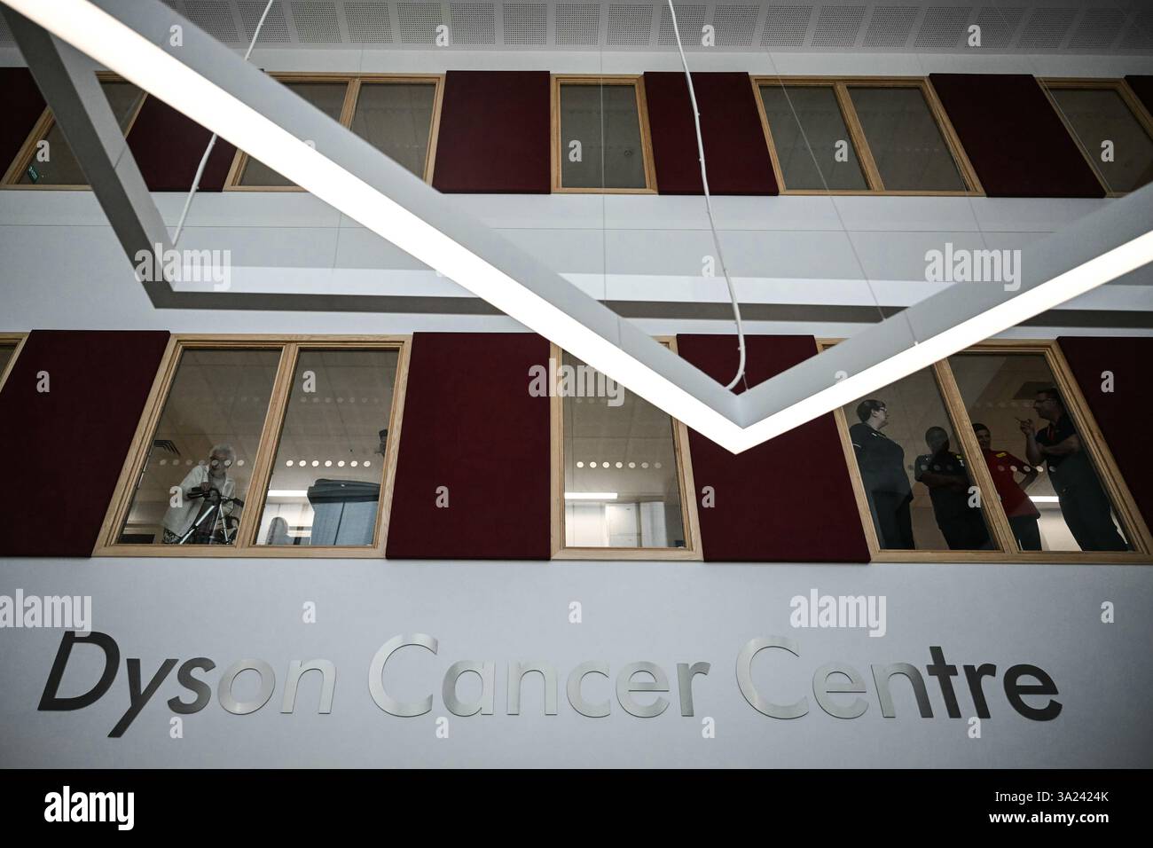A general view of the new Dyson Cancer Centre at Royal United Hospitals ...