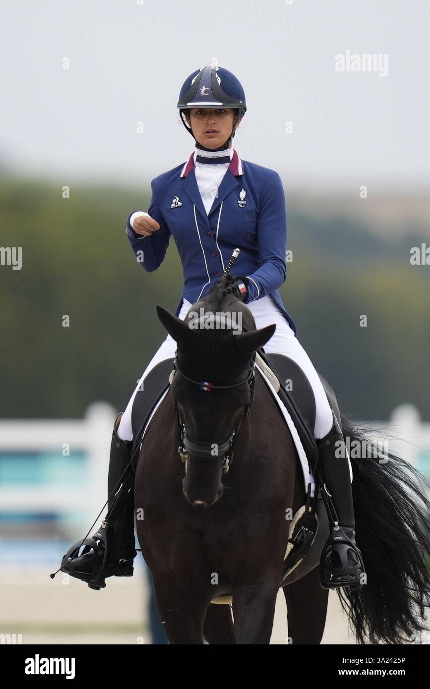 France's Chiara Zenati riding Swing Royal during the Individual Event ...