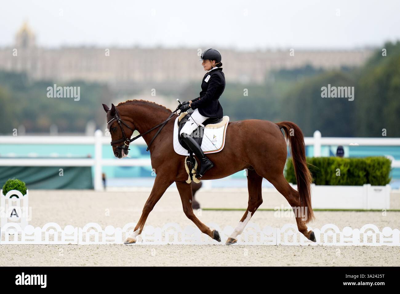 Belgium's Barbara Minneci riding Stuart during the the Individual Event ...