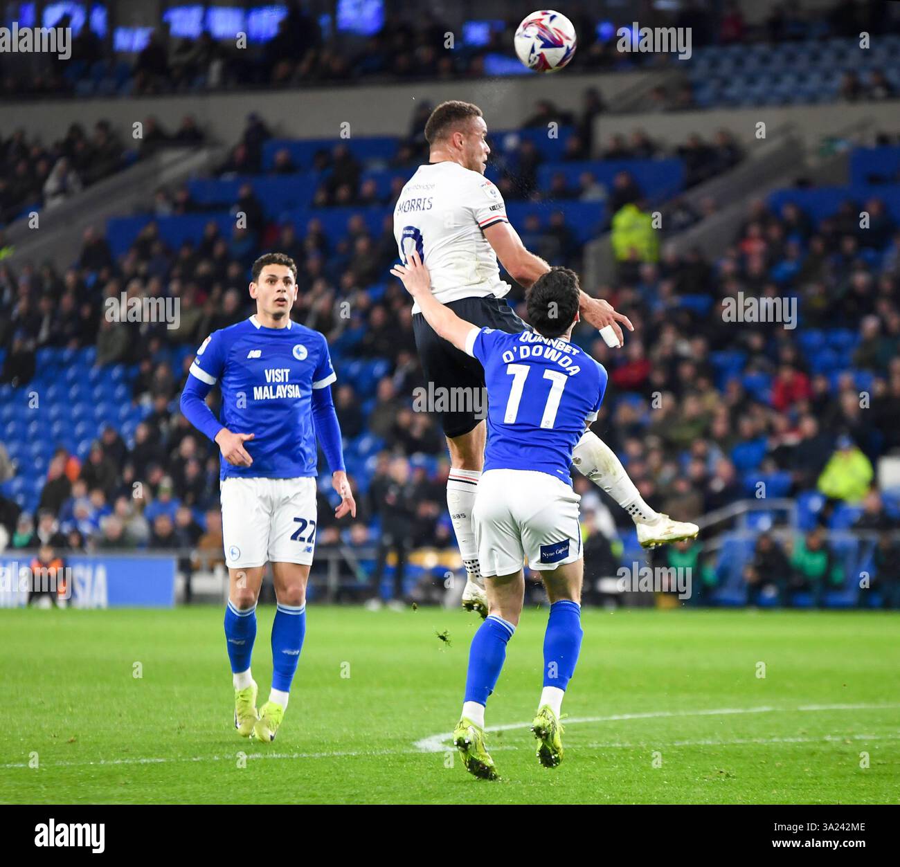 11th March 2025; Cardiff City Stadium, Cardiff, Wales; EFL Championship ...