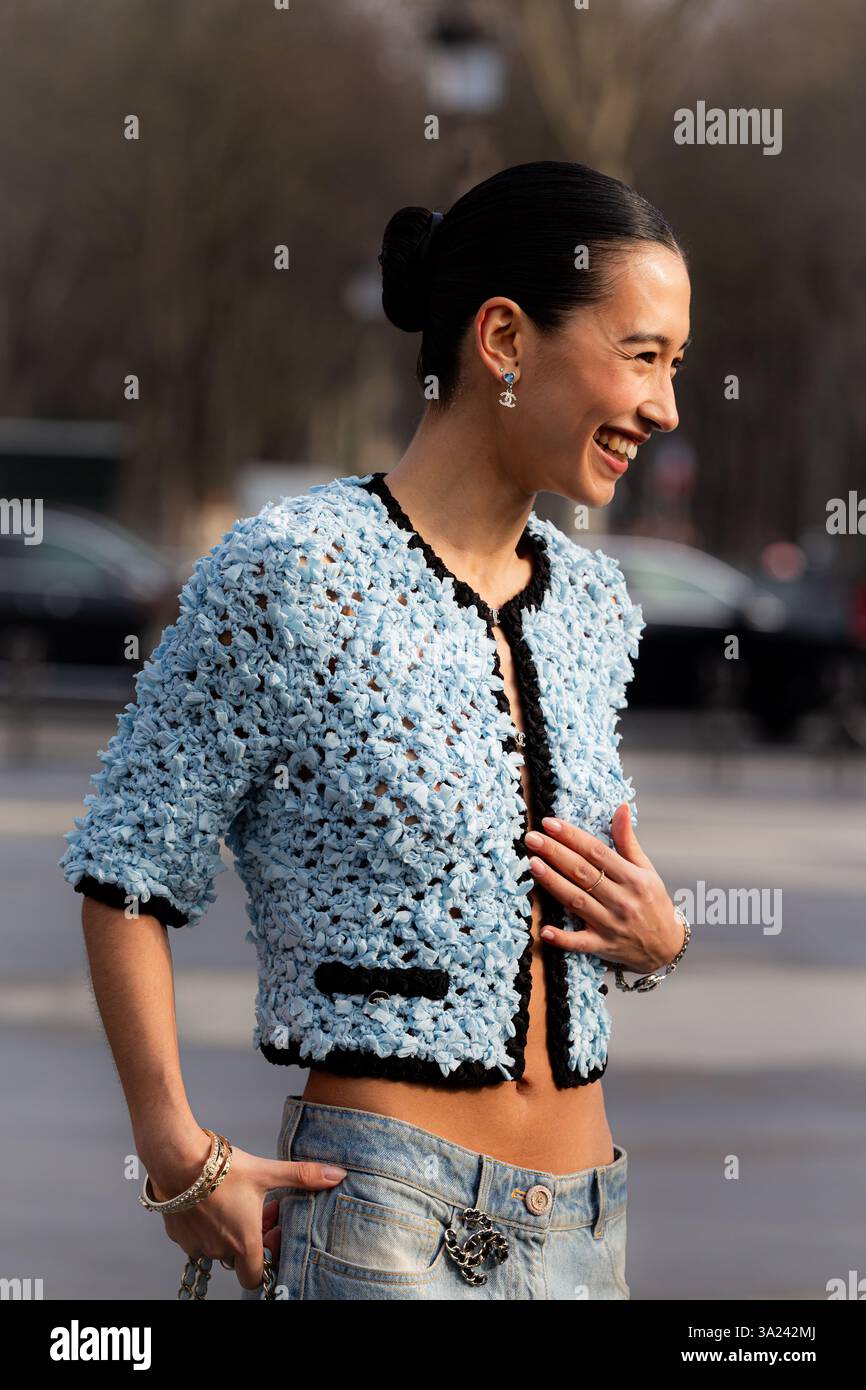 Paris, France, March 11th, 2025 Moya Mawhinney at the Chanel Fall ...