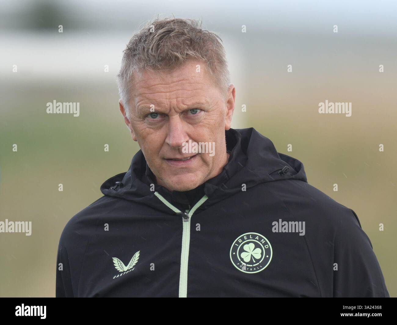 Republic of Ireland manager Heimir Hallgrimsson during a training ...