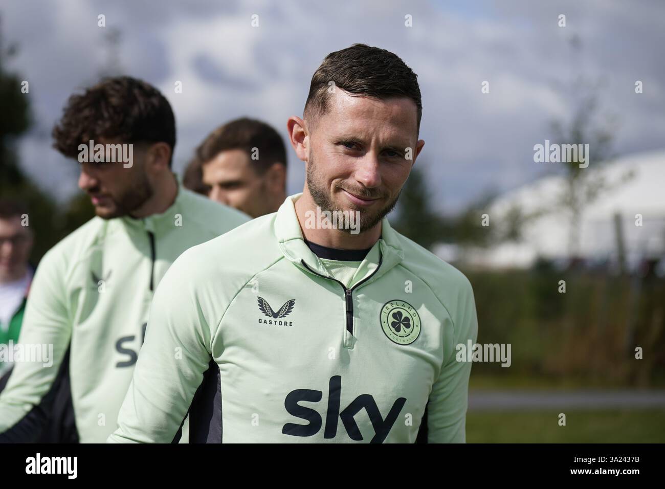 Republic of Ireland's Alan Browne during a training session at the FAI ...