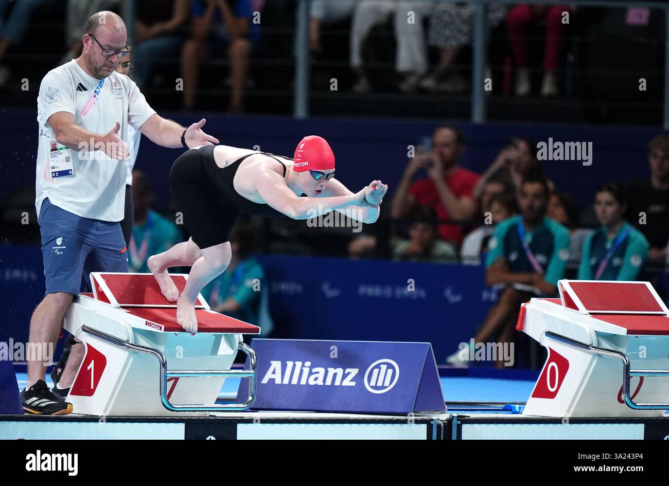 Great Britain's Brock Whiston ahead of the Women's 400m Freestyle S8 ...