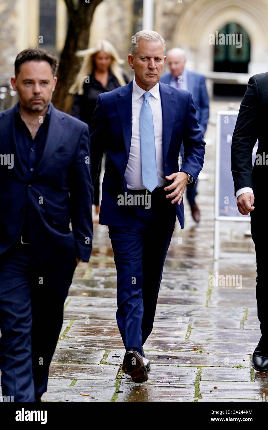 Former talk show host Jeremy Kyle leaves Winchester Coroner's Court ...