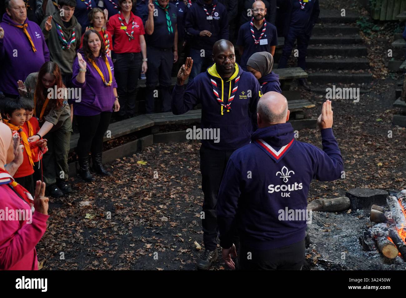 EMBARGOED TO 2230 THURSDAY SEPTEMBER 5 The newly appointed Chief Scout ...