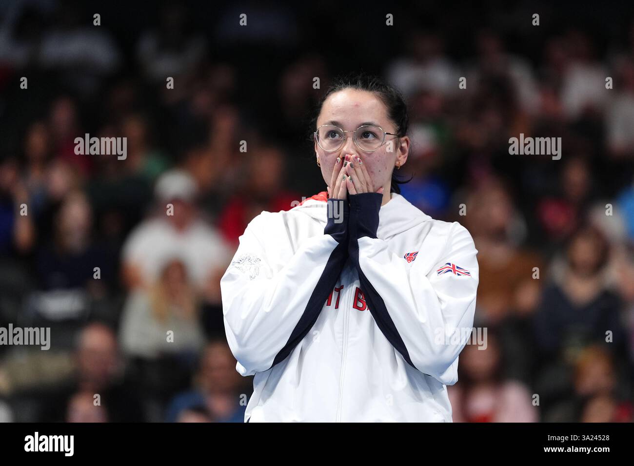 Great Britain's Alice Tai during the Women's 50m Freestyle S8 medal ...