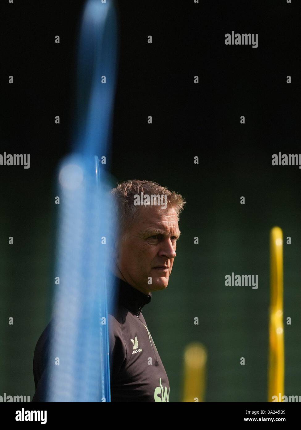 Republic of Ireland manager Heimir Hallgrimsson during a training ...