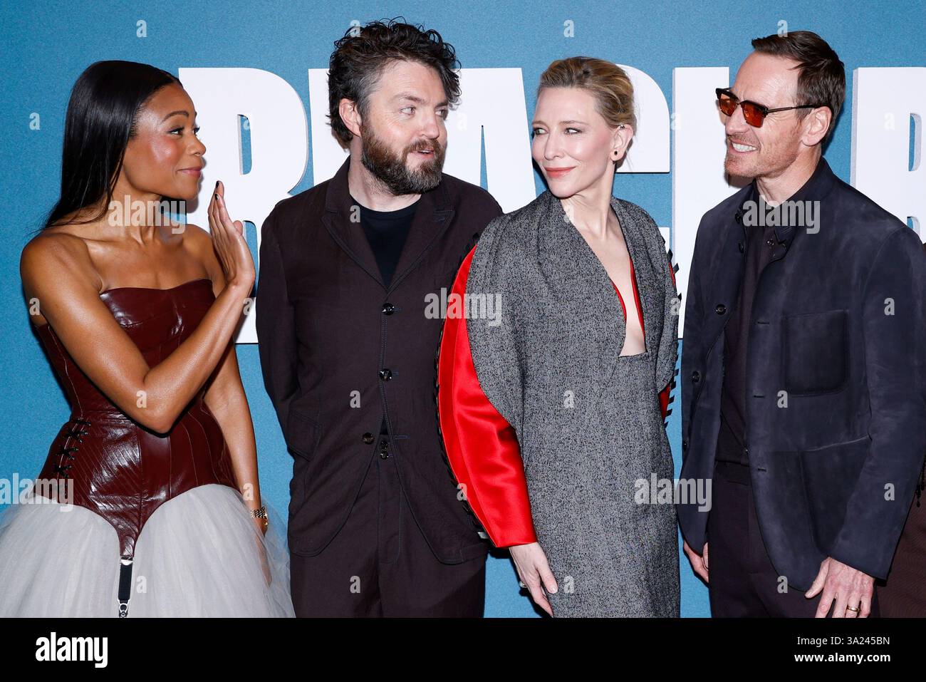 Naomie Harris, from left, Tom Burke, Cate Blanchett and Michael ...