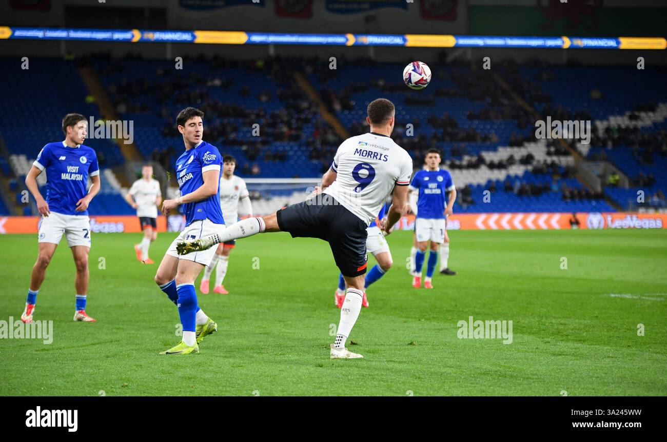 11th March 2025; Cardiff City Stadium, Cardiff, Wales; EFL Championship ...
