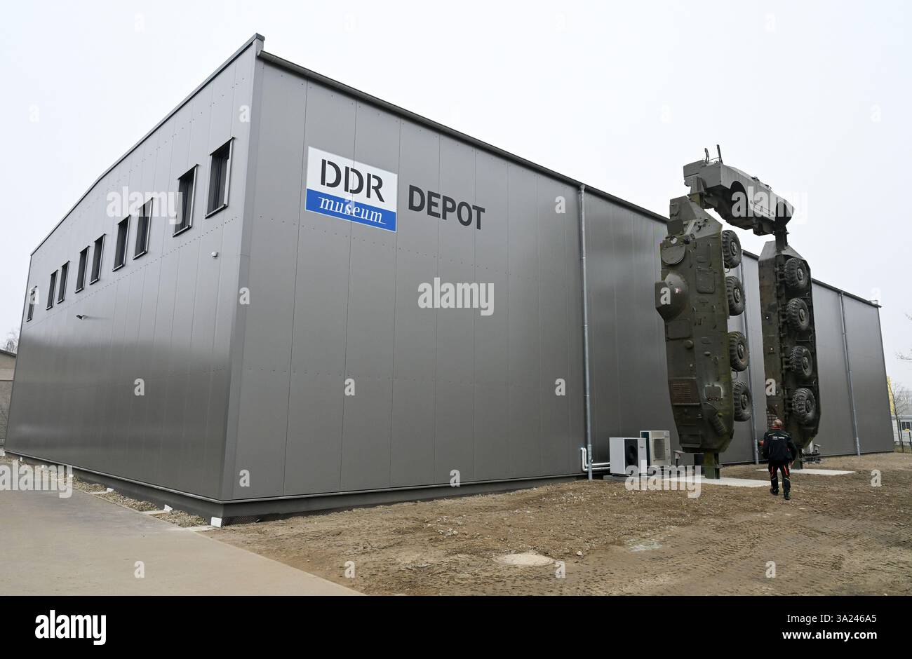 PRODUCTION - 11 March 2025, Berlin: The DDR Museum will open the new ...