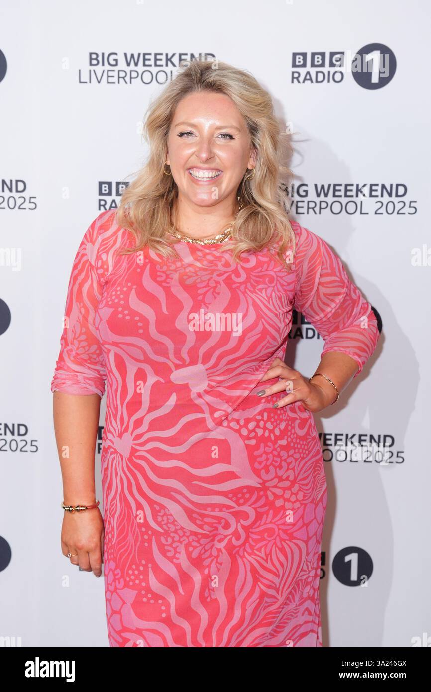 Emma Barnes attending the launch of BBC Radio 1's Big Weekend at the ...