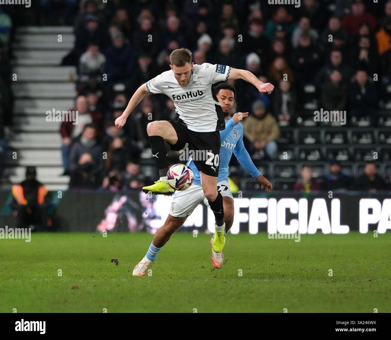 11th March 2025; Pride Park, Derby, Derbyshire, England; EFL ...