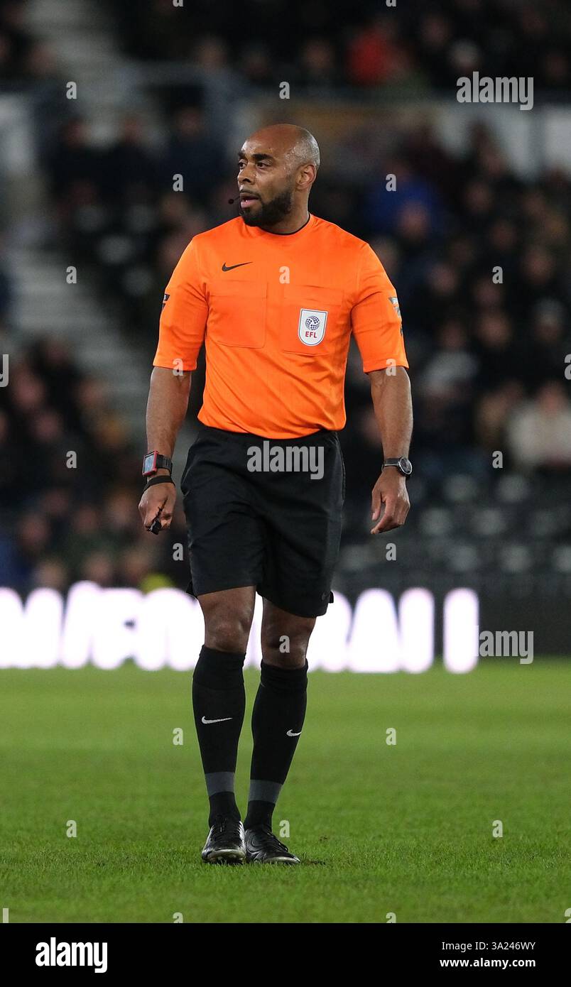Pride Park, Derby, Derbyshire, UK. 11th Mar, 2025. EFL Championship ...