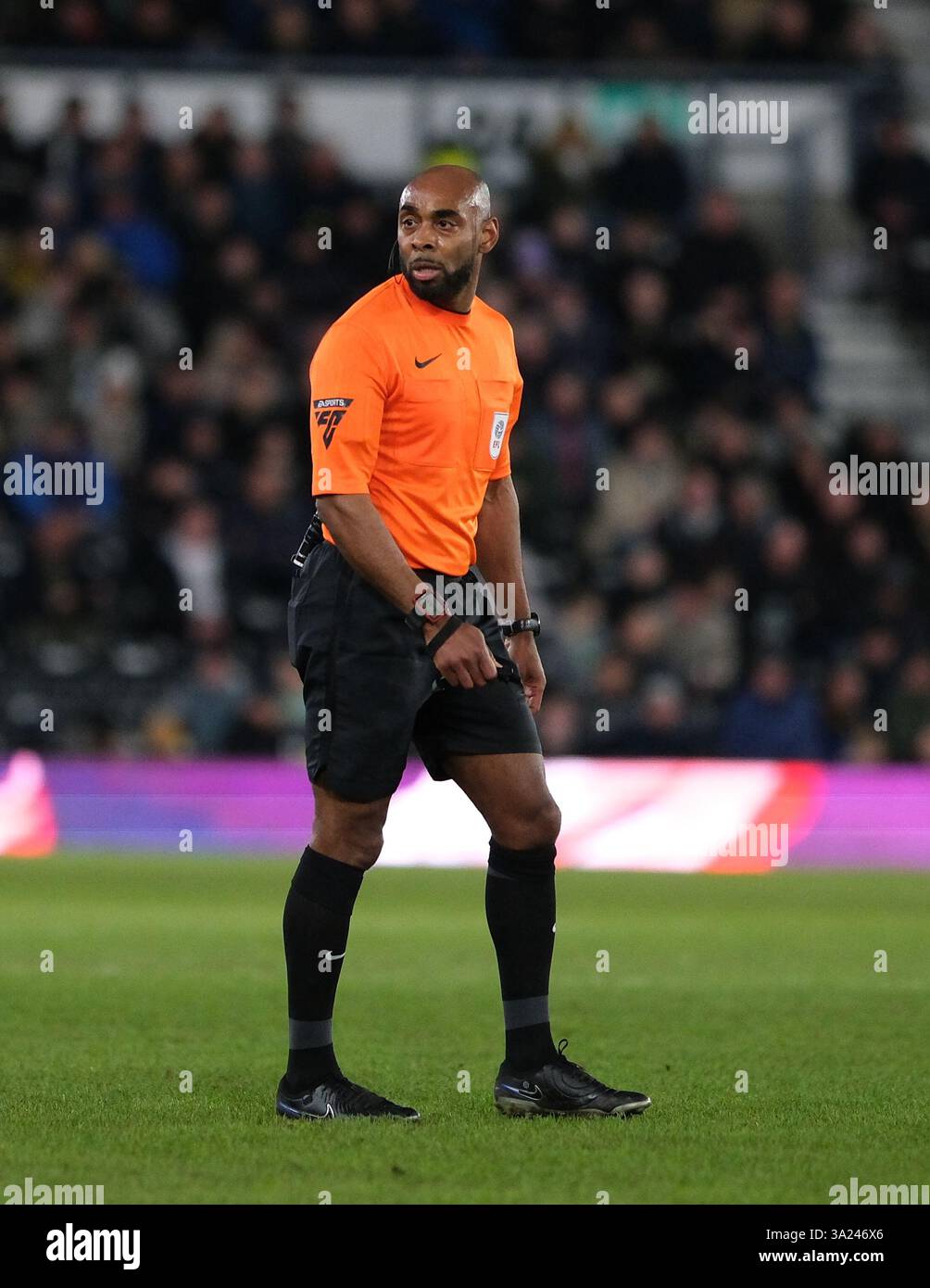 11th March 2025; Pride Park, Derby, Derbyshire, England; EFL ...