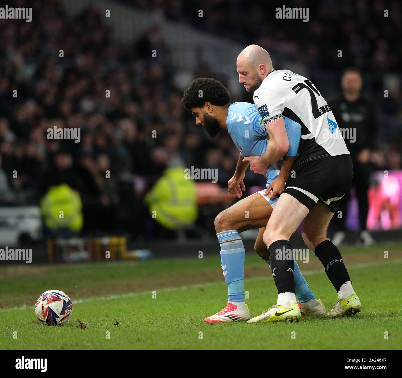 Pride Park, Derby, Derbyshire, UK. 11th Mar, 2025. EFL Championship ...