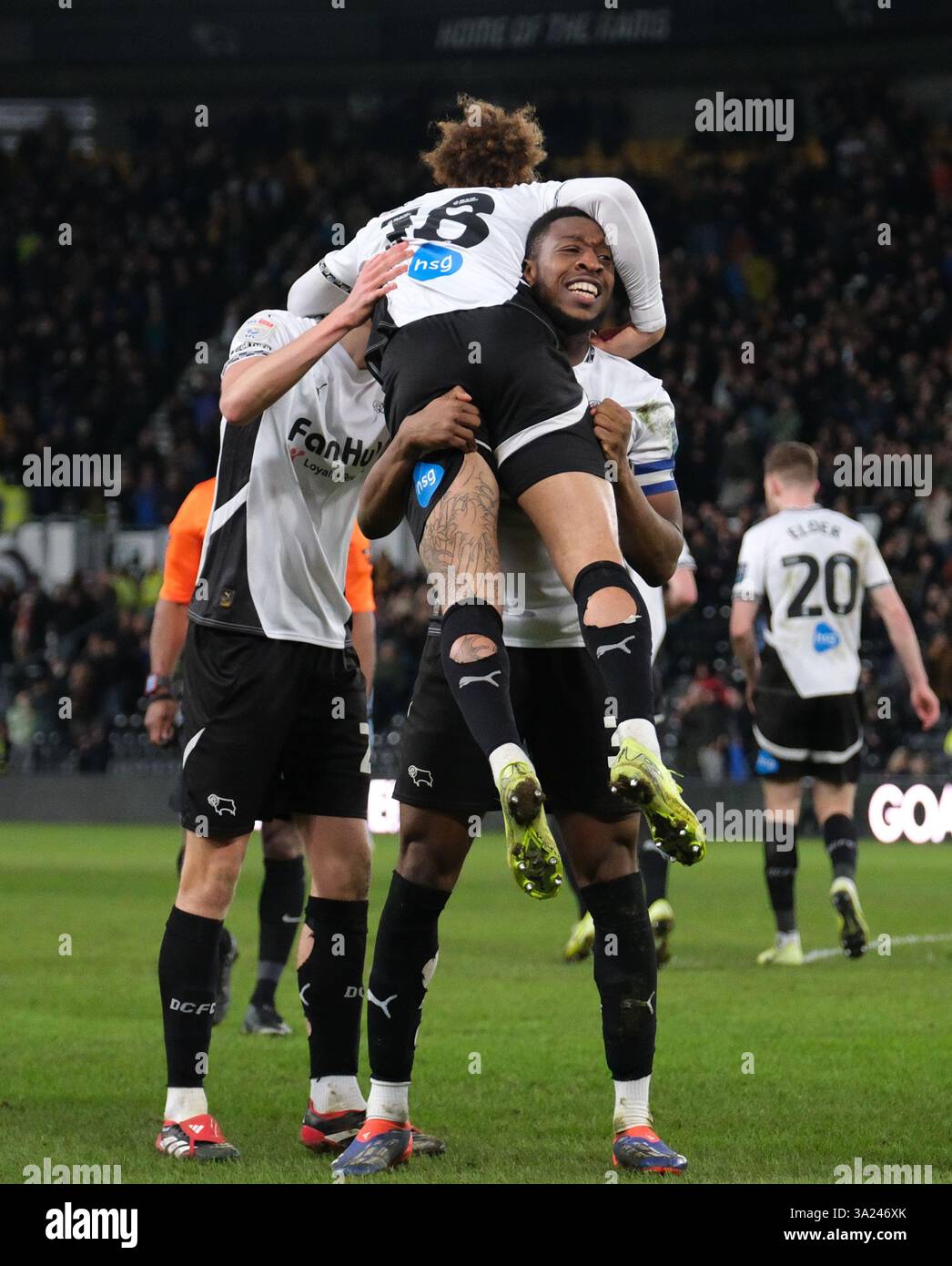 Pride Park, Derby, Derbyshire, UK. 11th Mar, 2025. EFL Championship ...