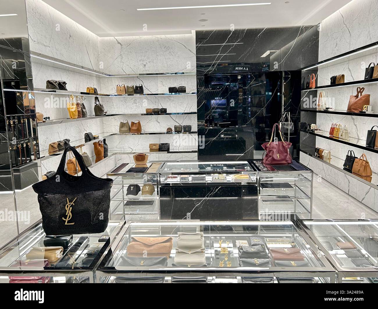 Roissy Airport, Paris, France, Luxury Shops in Shopping Center ...