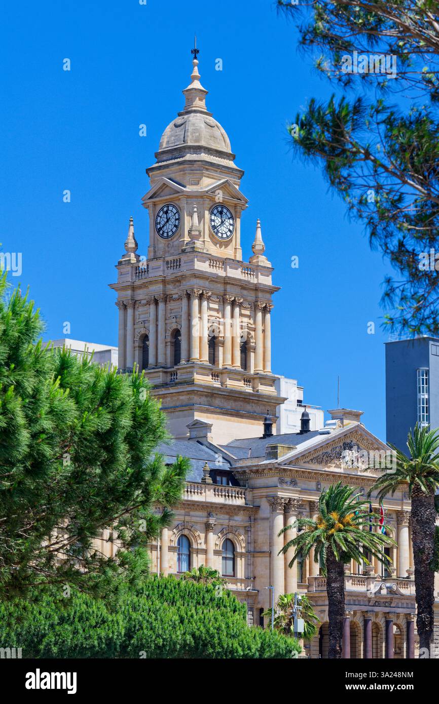 City Hall, Edwardian building, Town Hall, Cape Town, South Africa ...