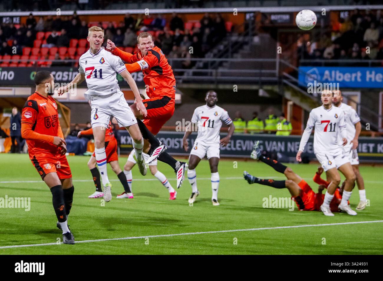 VOLENDAM - 11-03-2025, KRAS Stadium. Football, Keukenkampioen divisie ...