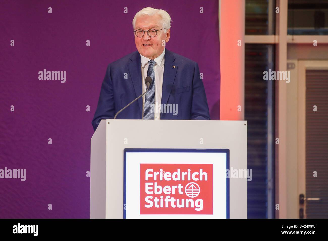 Festakt 100 Jahre Friedrich-Ebert Stiftung Berlin, 11.3.2025 Bundespräsident Frank-Walter ...
