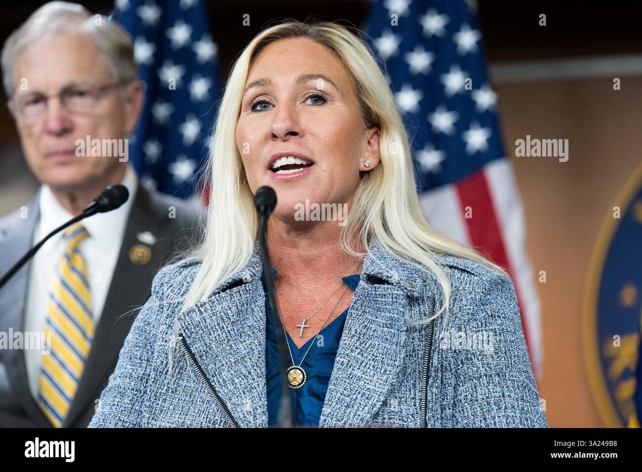 Washington, United States. 11th Mar, 2025. U.S. Representative Marjorie ...