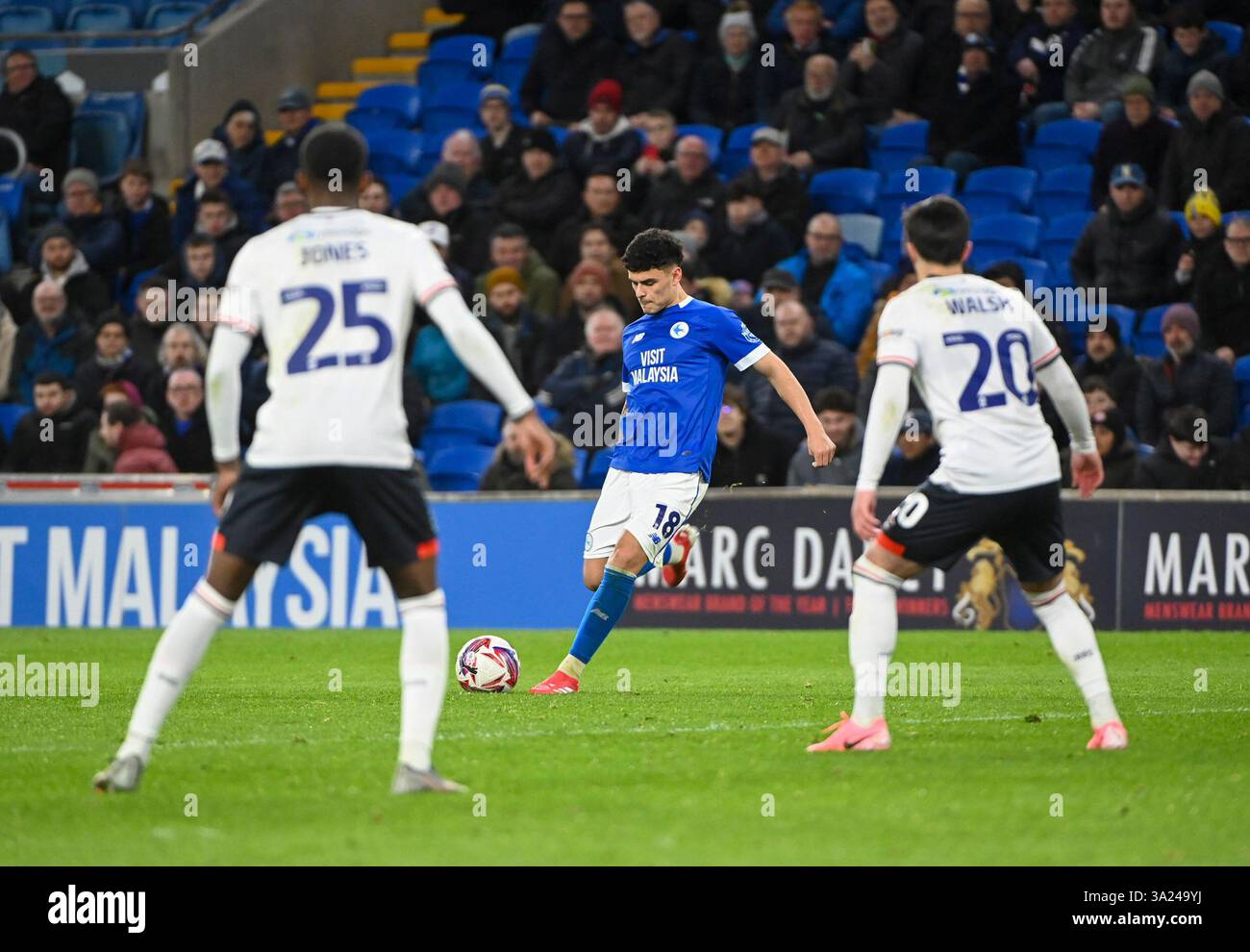 11th March 2025; Cardiff City Stadium, Cardiff, Wales; EFL Championship ...