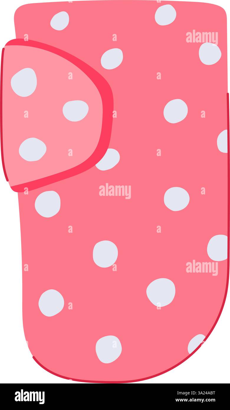 soft swaddle wrap cartoon vector illustration Stock Vector Image & Art ...