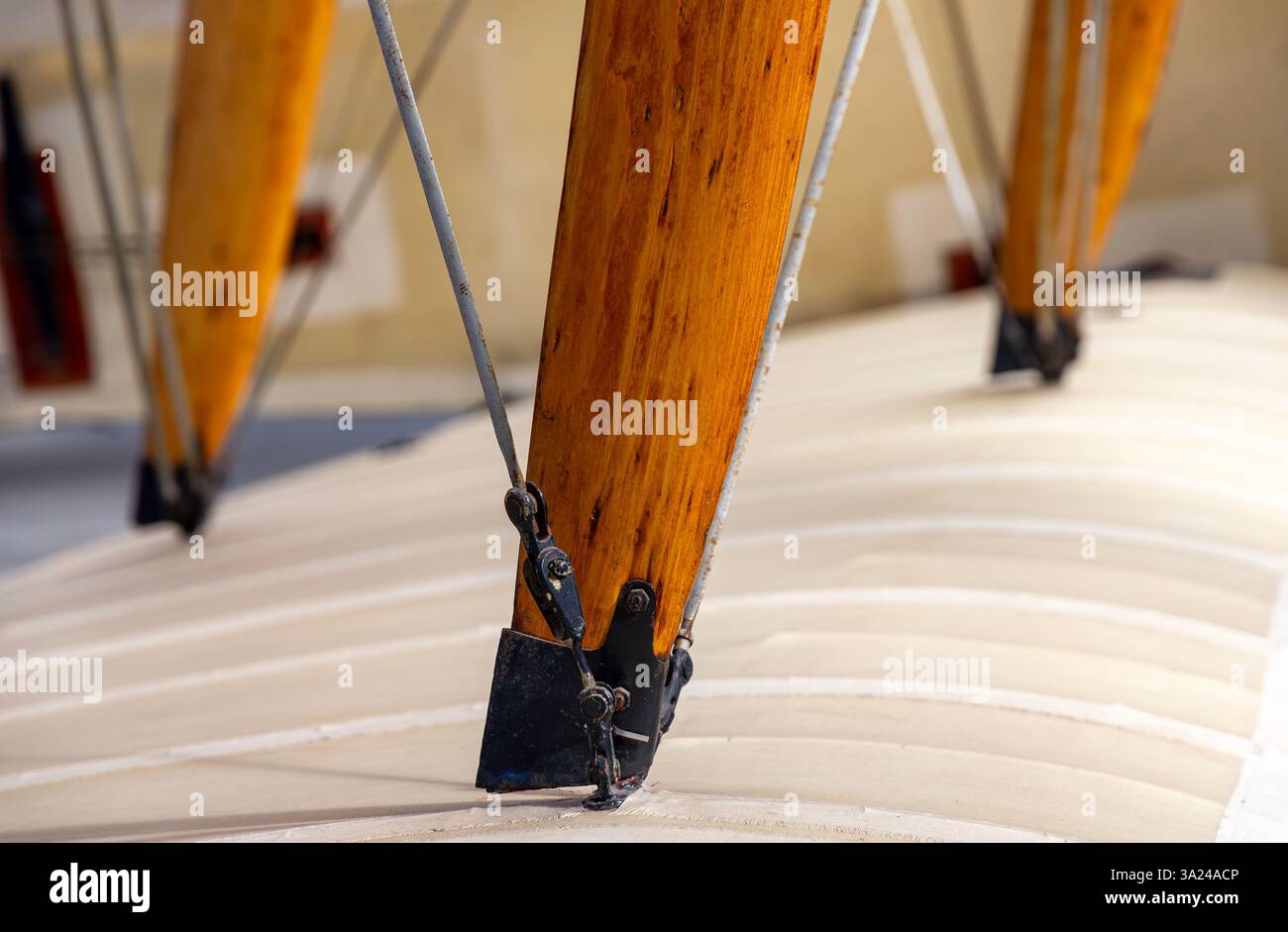 biplane wing BE2c Stock Photo - Alamy