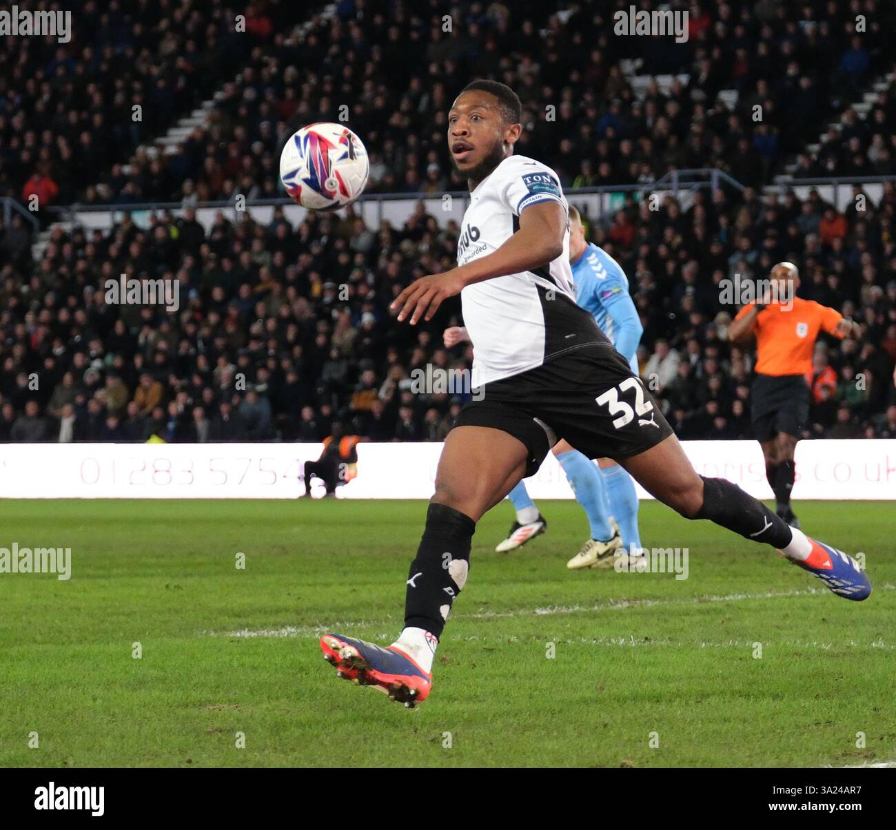 11th March 2025; Pride Park, Derby, Derbyshire, England; EFL ...
