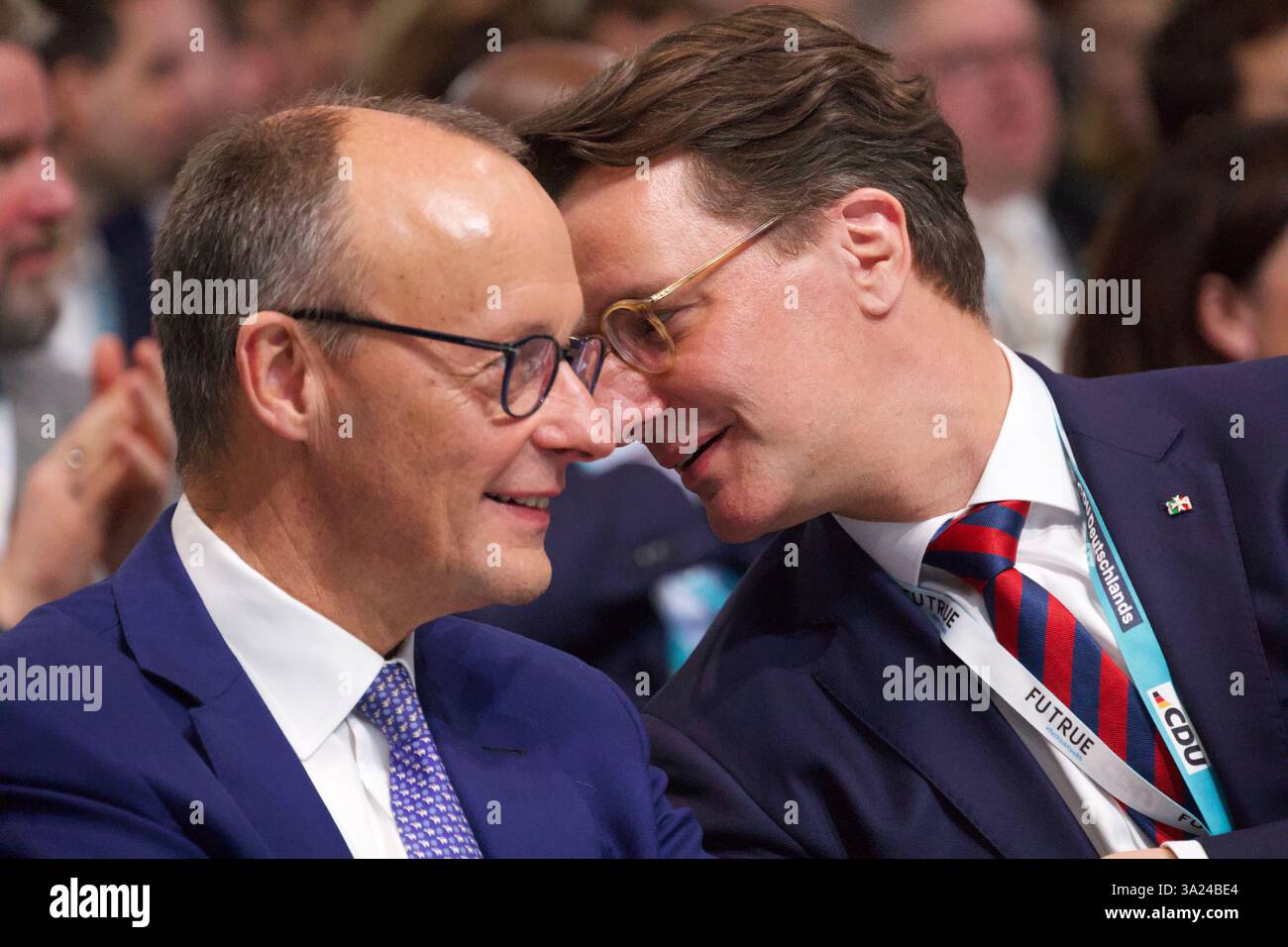 Berlin, Germany. February 03, 2025. Christian Democrats (CDU) party ...