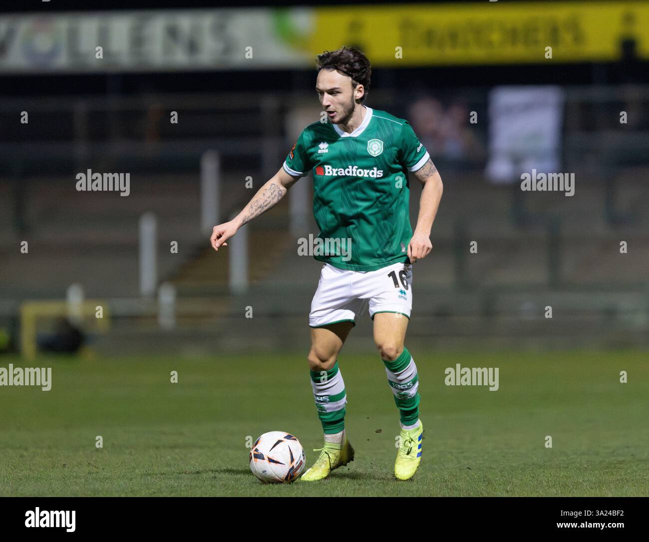 x of Yeovil Town and y of Boston United during the National League ...