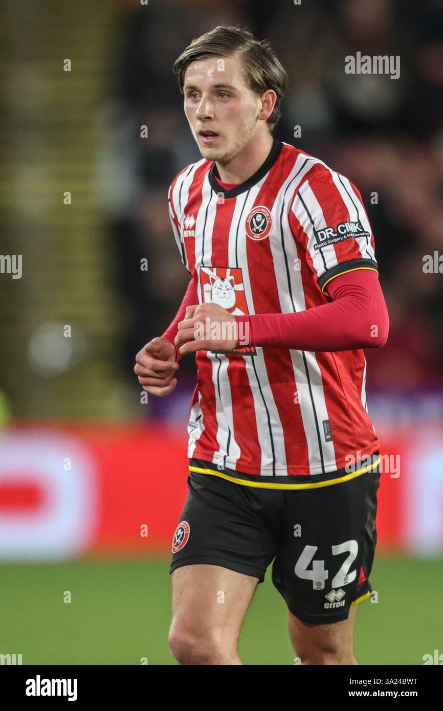 Sheffield, UK. 11th Mar, 2025. Sydie Peck of Sheffield United during ...