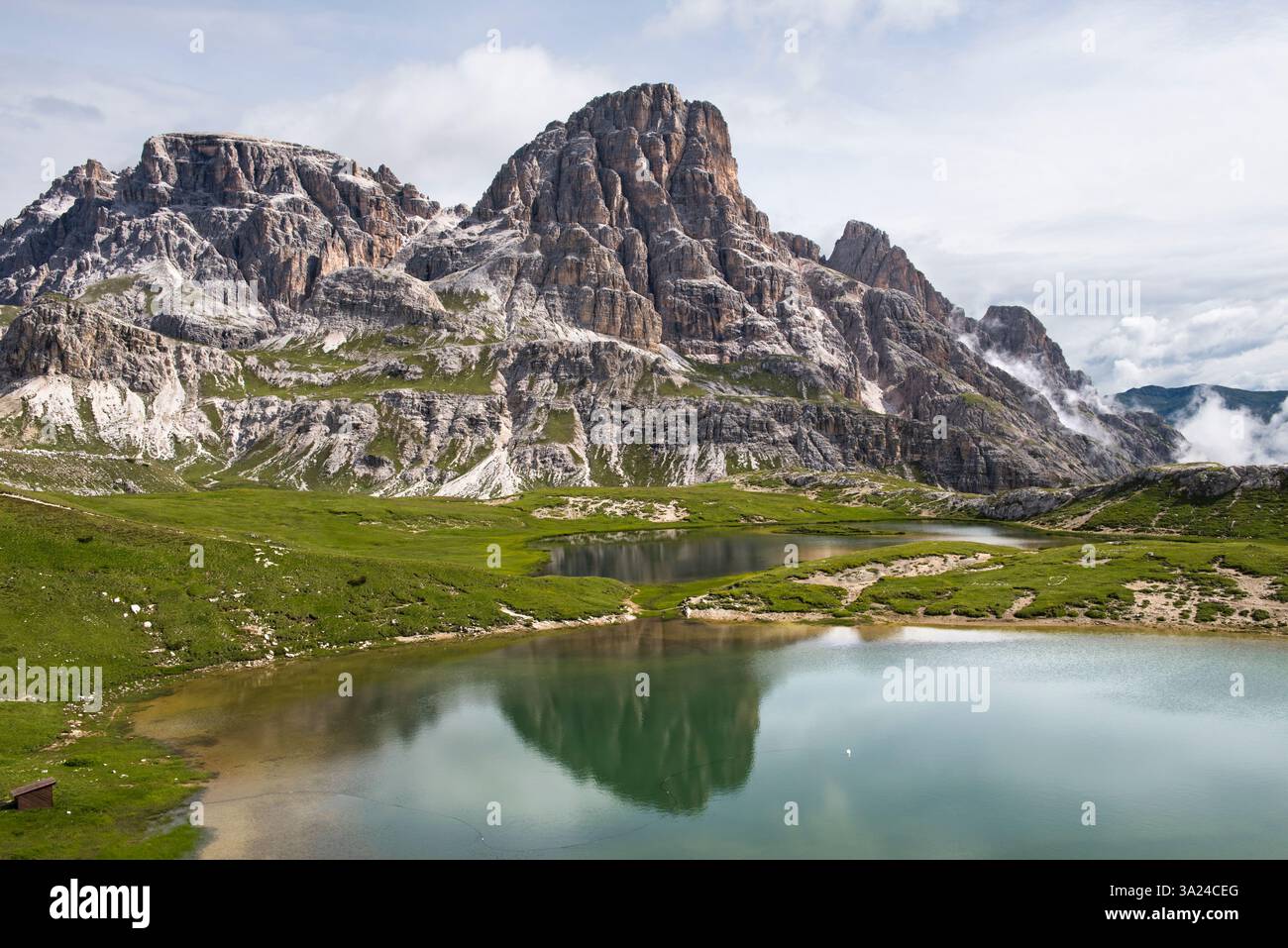Laghi dei Plani (Plains Lakes), Three Peaks nature park, Trentino-Alto ...