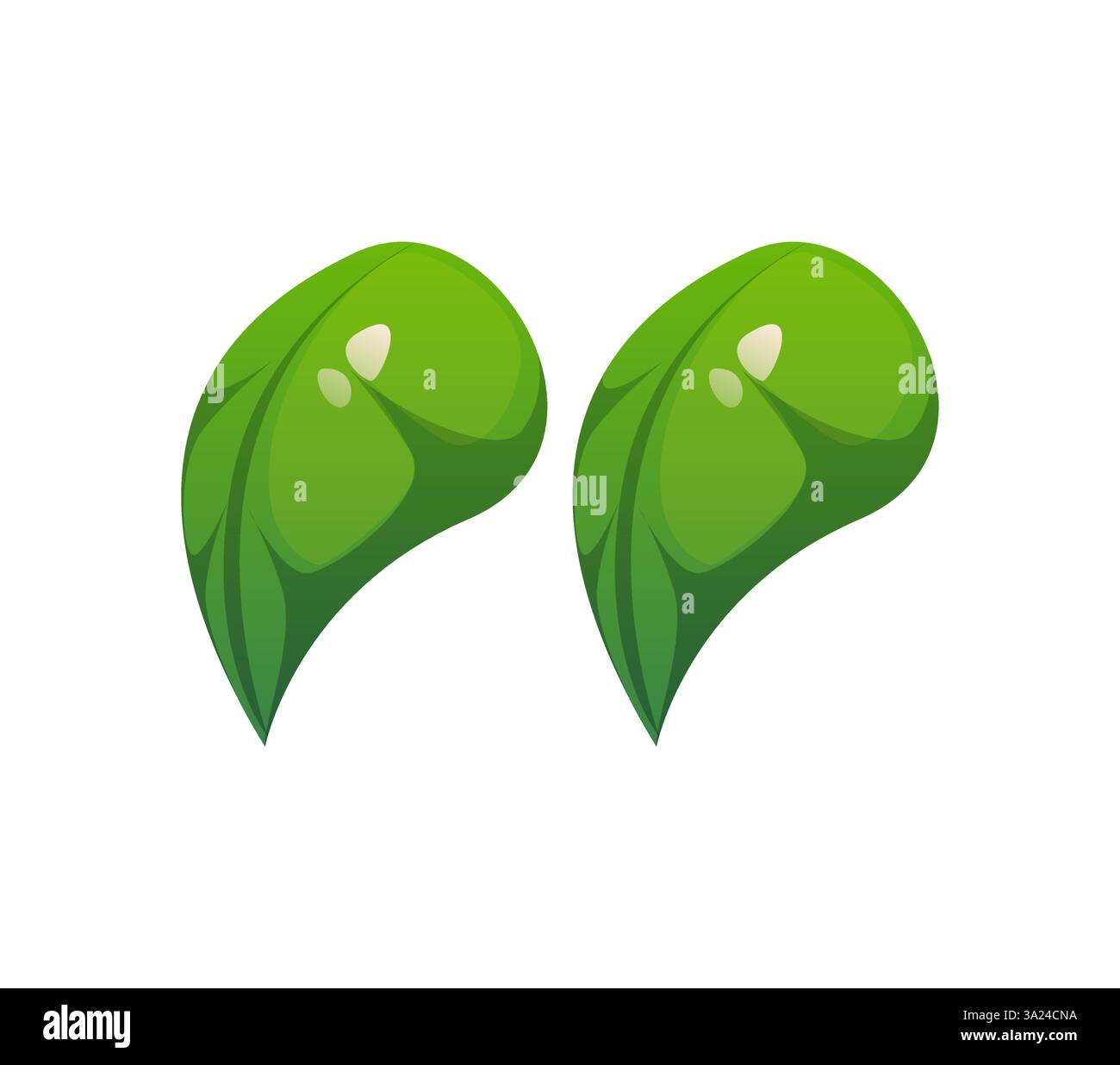 Fast food basil leaves meal alphabet typeset quotation marks ...