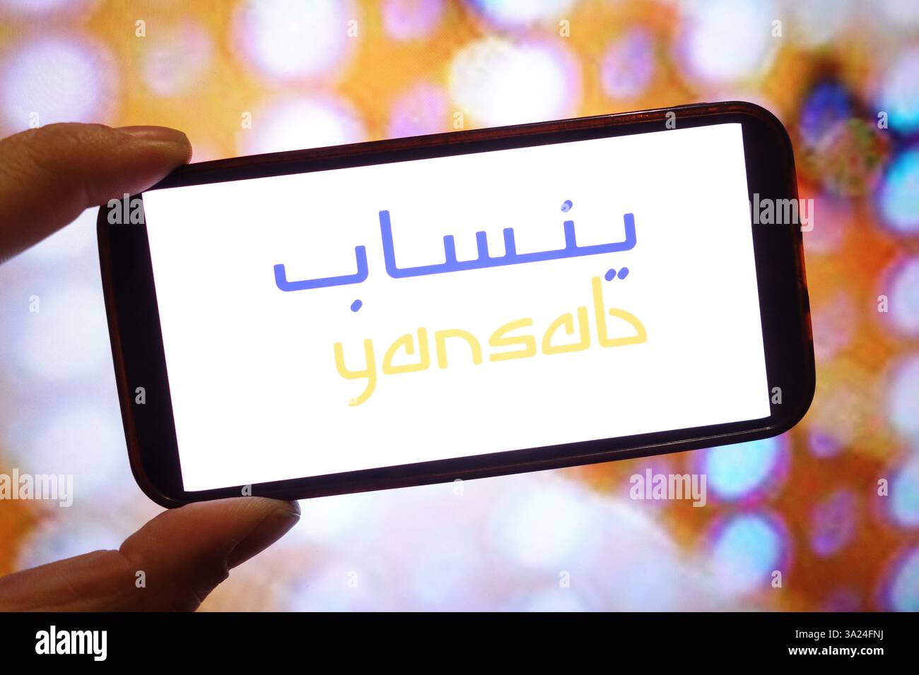 Poland. 8th Mar, 2025. In this photo illustration, the Yanbu National ...