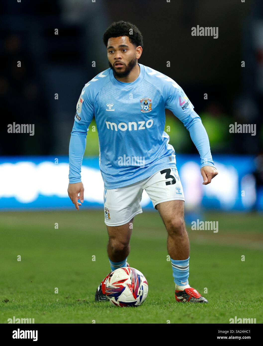 Coventry City's Jay Dasilva during the Sky Bet Championship match at ...
