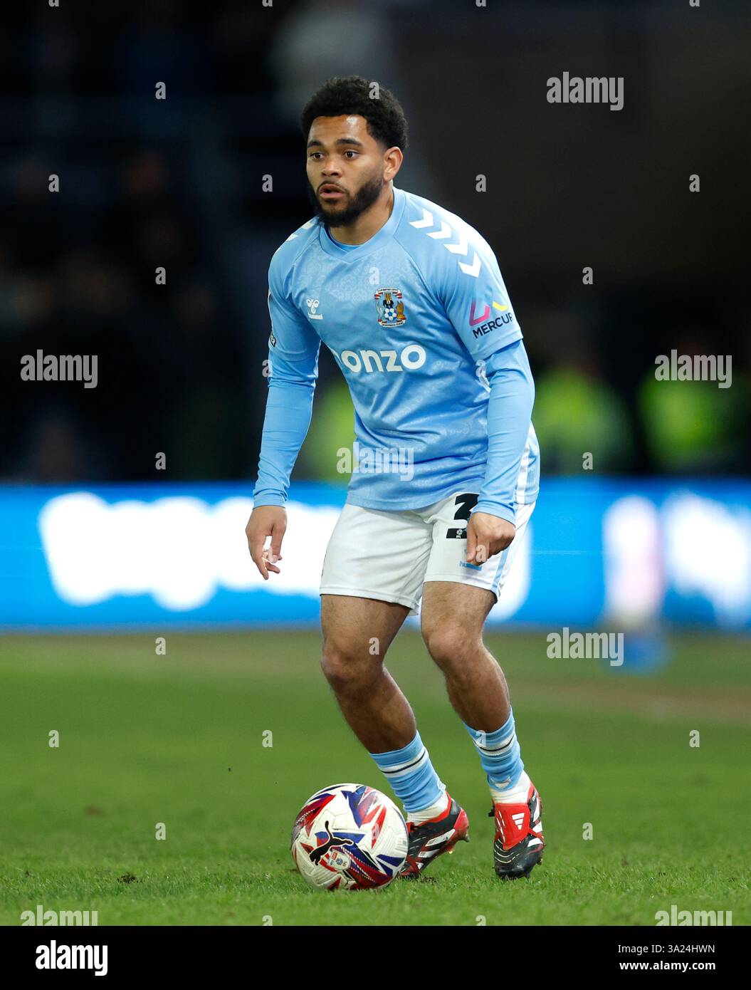 Coventry City's Jay Dasilva during the Sky Bet Championship match at ...