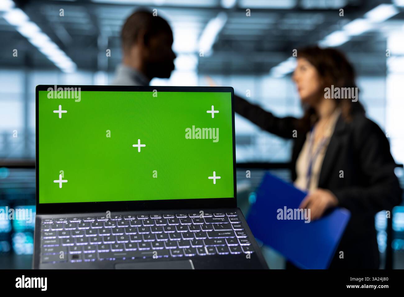 Mockup laptop used data hi-res stock photography and images - Alamy