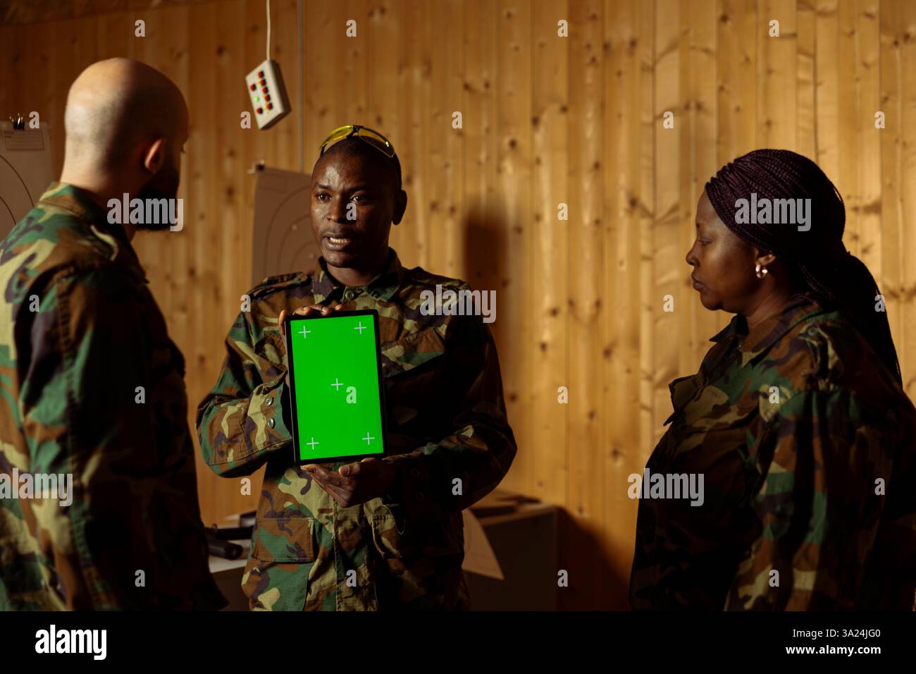 Tactical shooter chroma key hi-res stock photography and images - Alamy