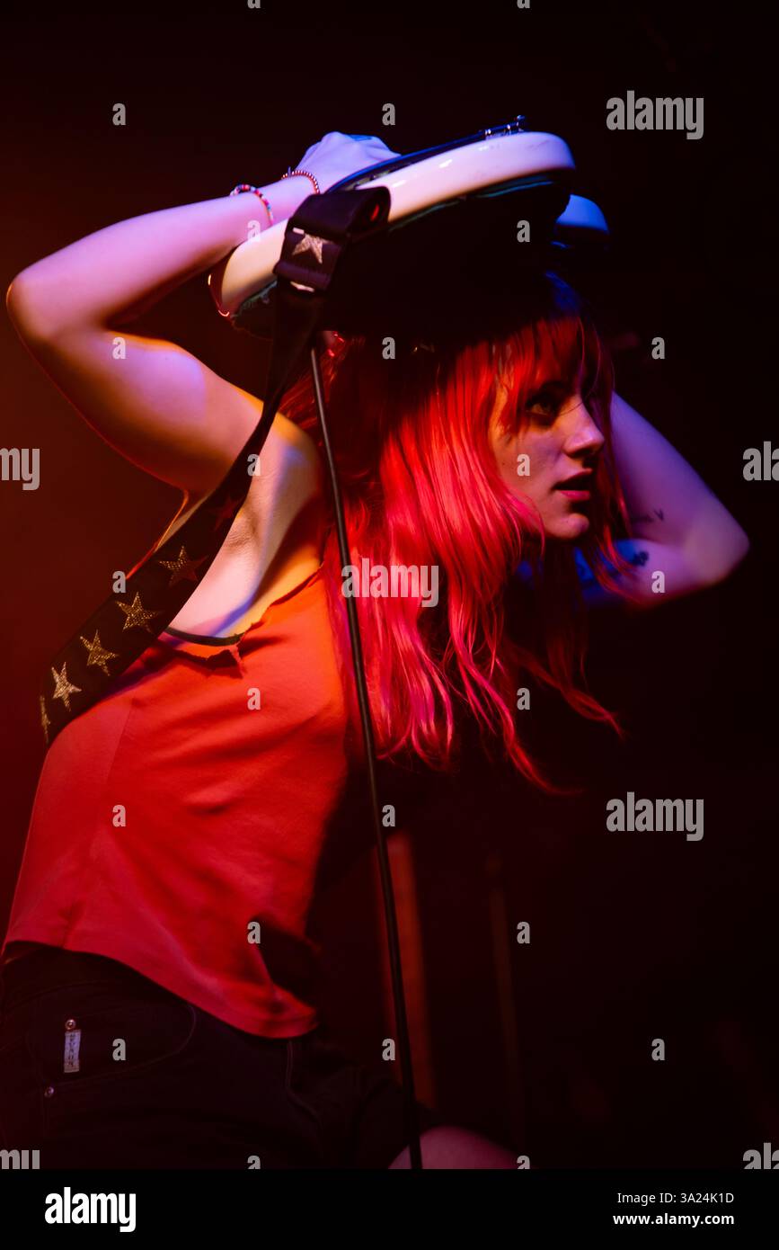 London, United Kingdom. 11th March 2025. HotWax play an intimate set at Rough Trade East to ...