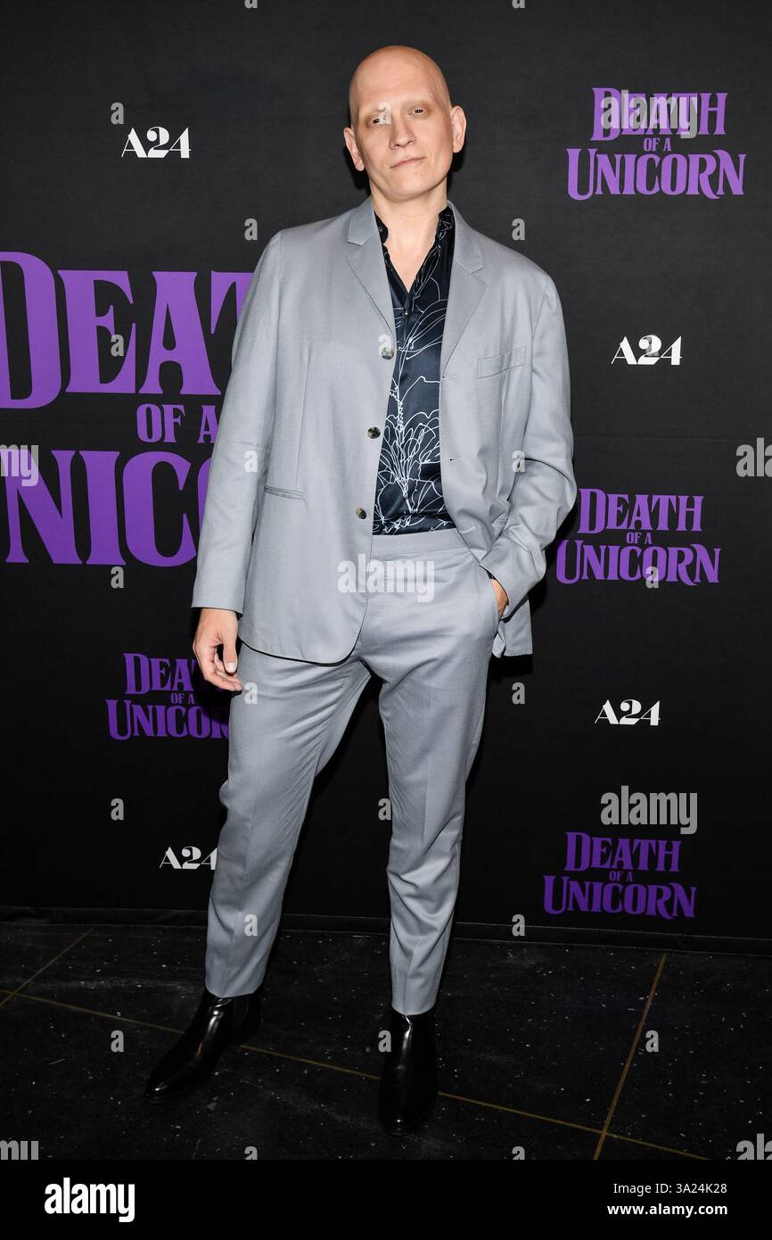 Anthony Carrigan attends the special screening of A24's "Death of a ...