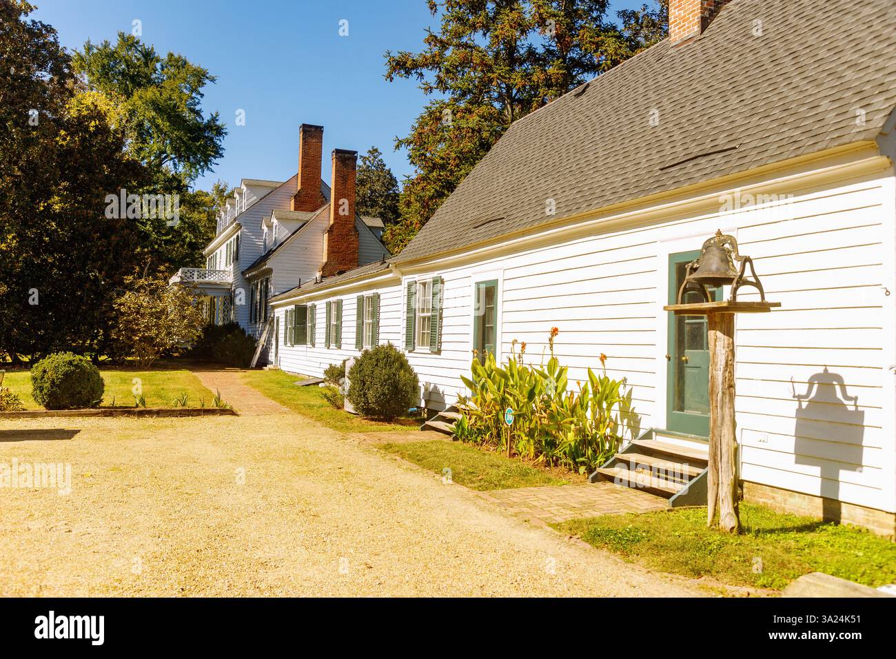 Sherwood Forest Plantation, residence of President John Tyler, in ...