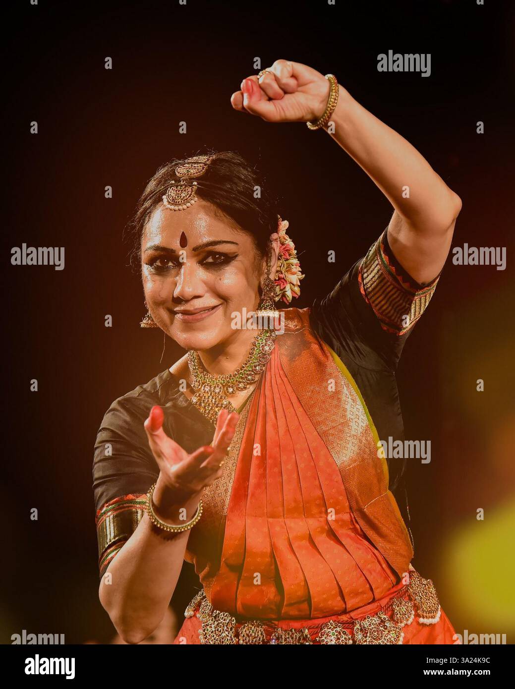 Vidushi Rama Vaidyanathan perfoming on Carnatic music and a ...