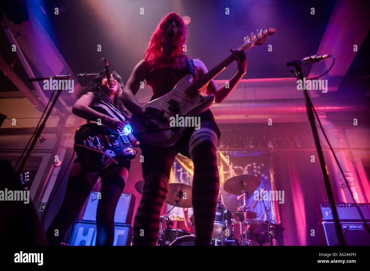 London, United Kingdom. 11th March 2025. HotWax play an intimate set at Rough Trade East to ...