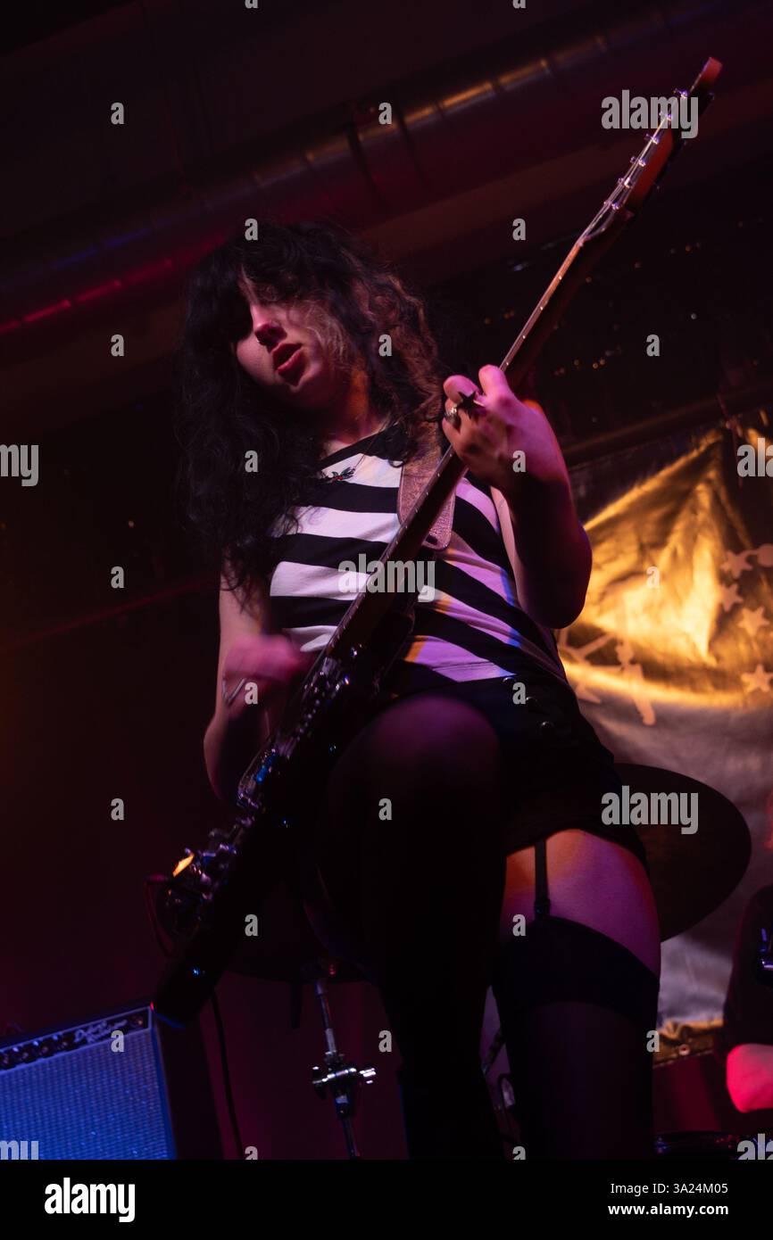 London, United Kingdom. 11th March 2025. HotWax play an intimate set at Rough Trade East to ...