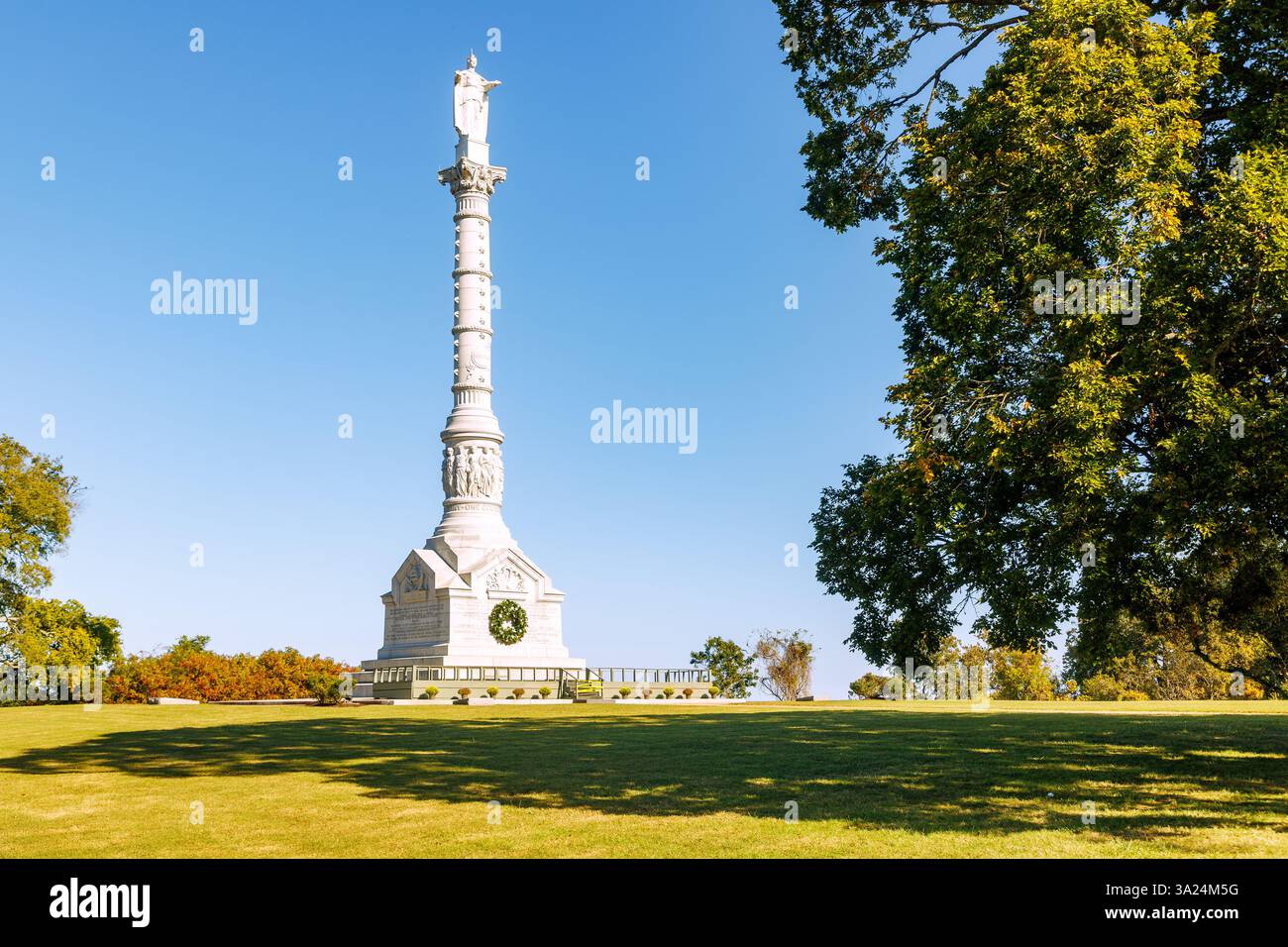 Victory Monument in Colonial National Historic Park in Historic ...